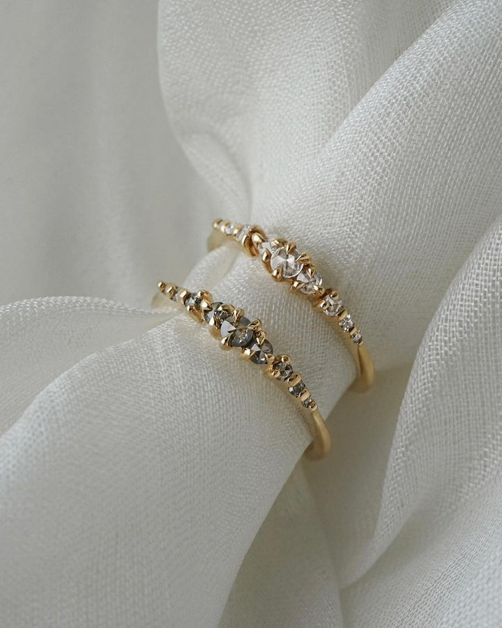 Mystical and Enchanting Salt & Pepper Diamond Cyndra Ring – Laurie ...